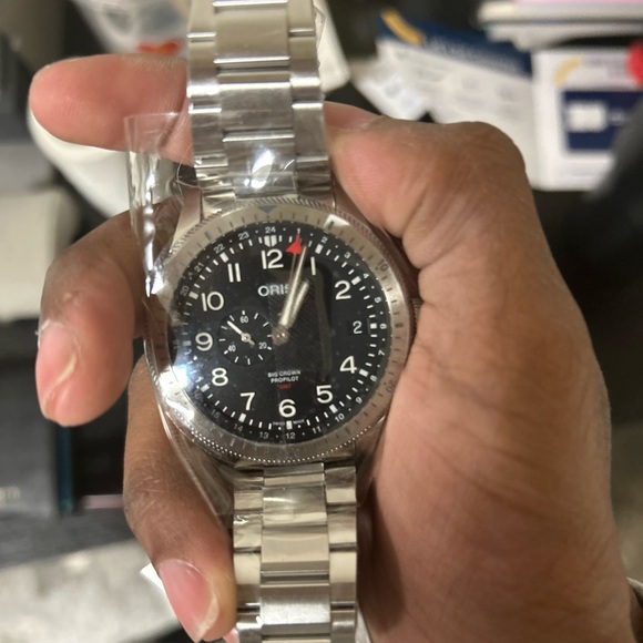 Oris | Other | New Oris Pro Pilot Big Crown Time Watch | Poshmark